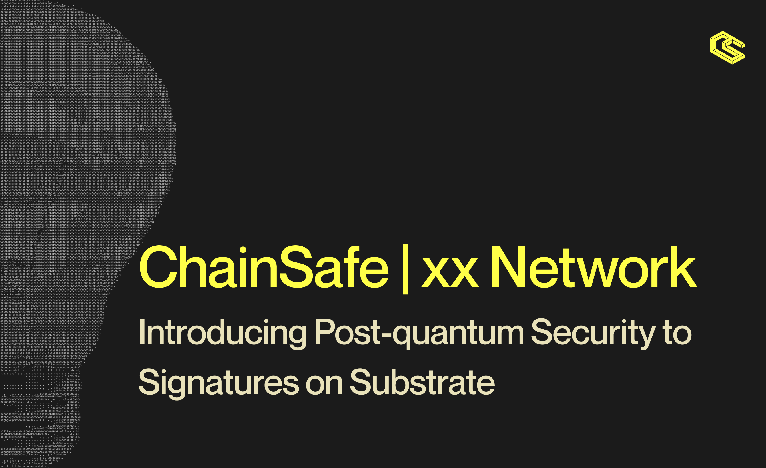 Introducing Post-quantum Security to Signatures on Substrate
