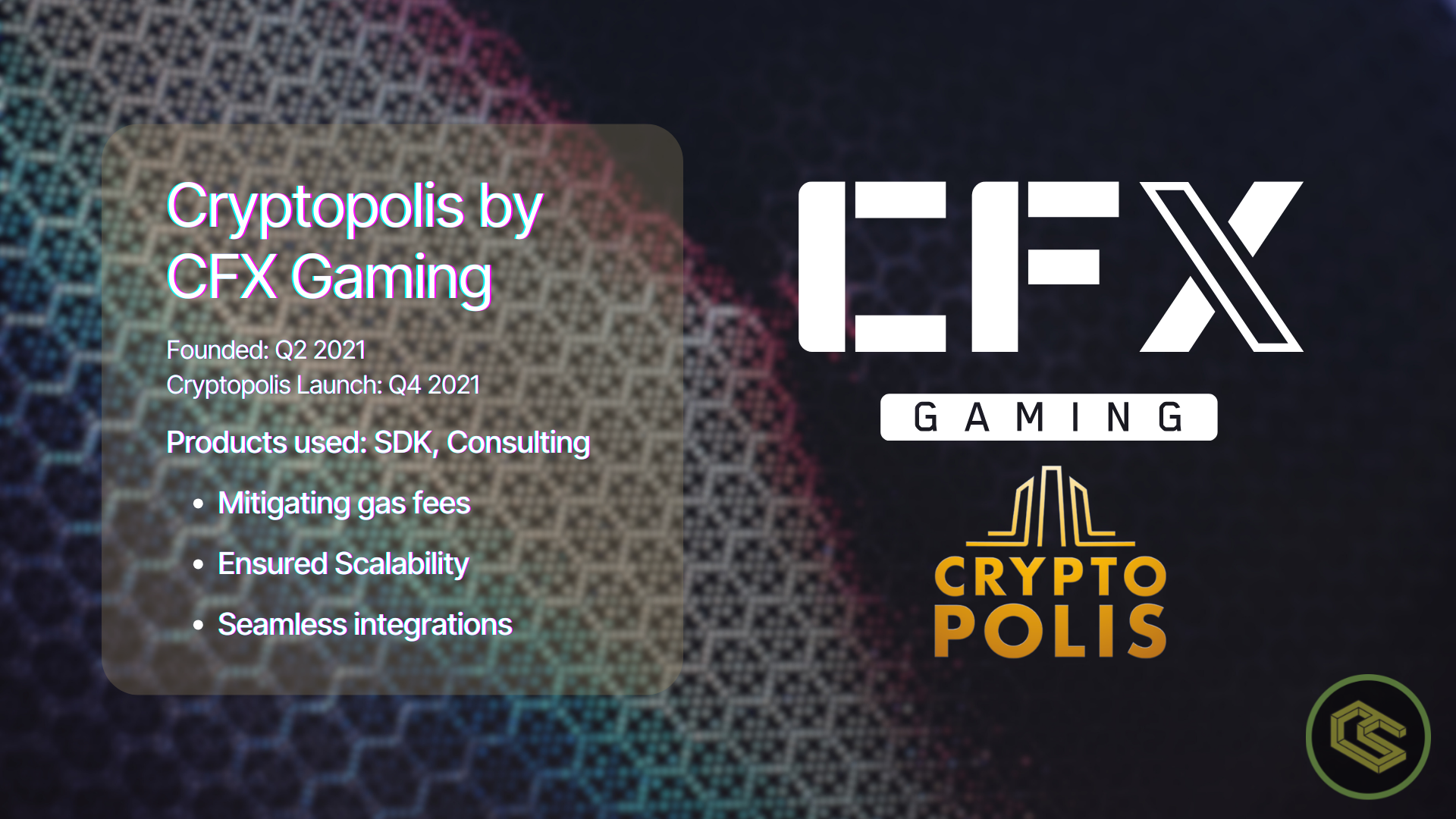 Case Study: Cryptopolis by CFX Gaming